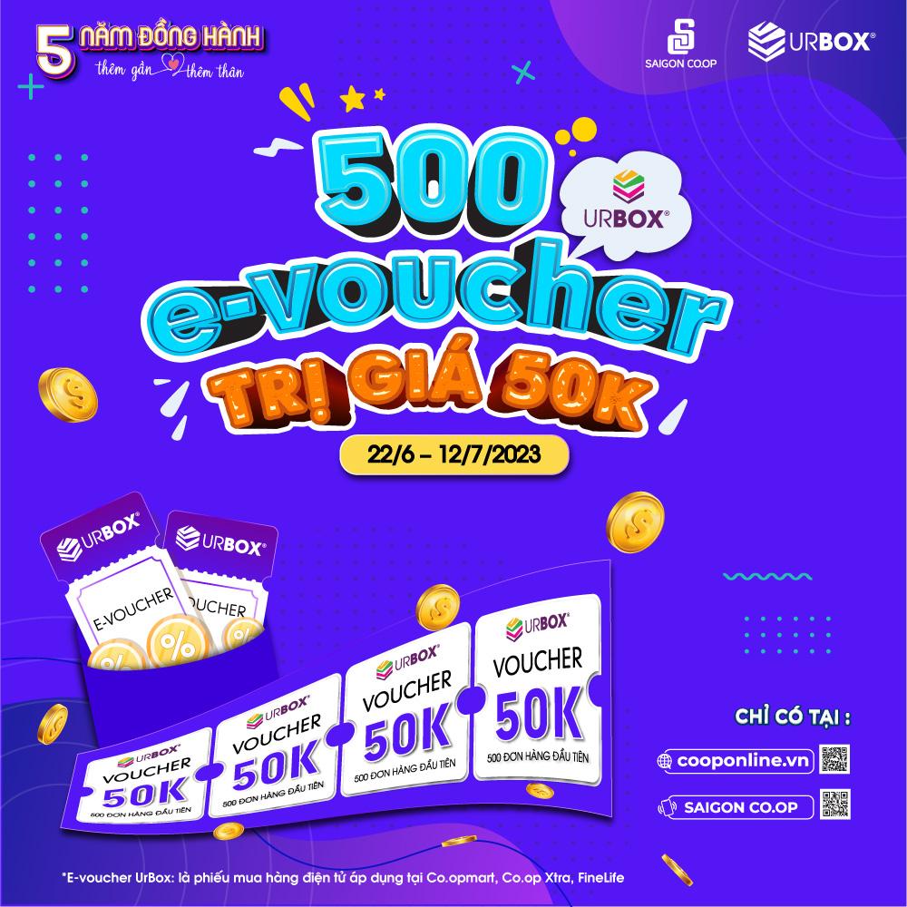 500 Hóa đơn đầu tiên được tặng E-Voucher UrBox 50.000đ - Tin tức